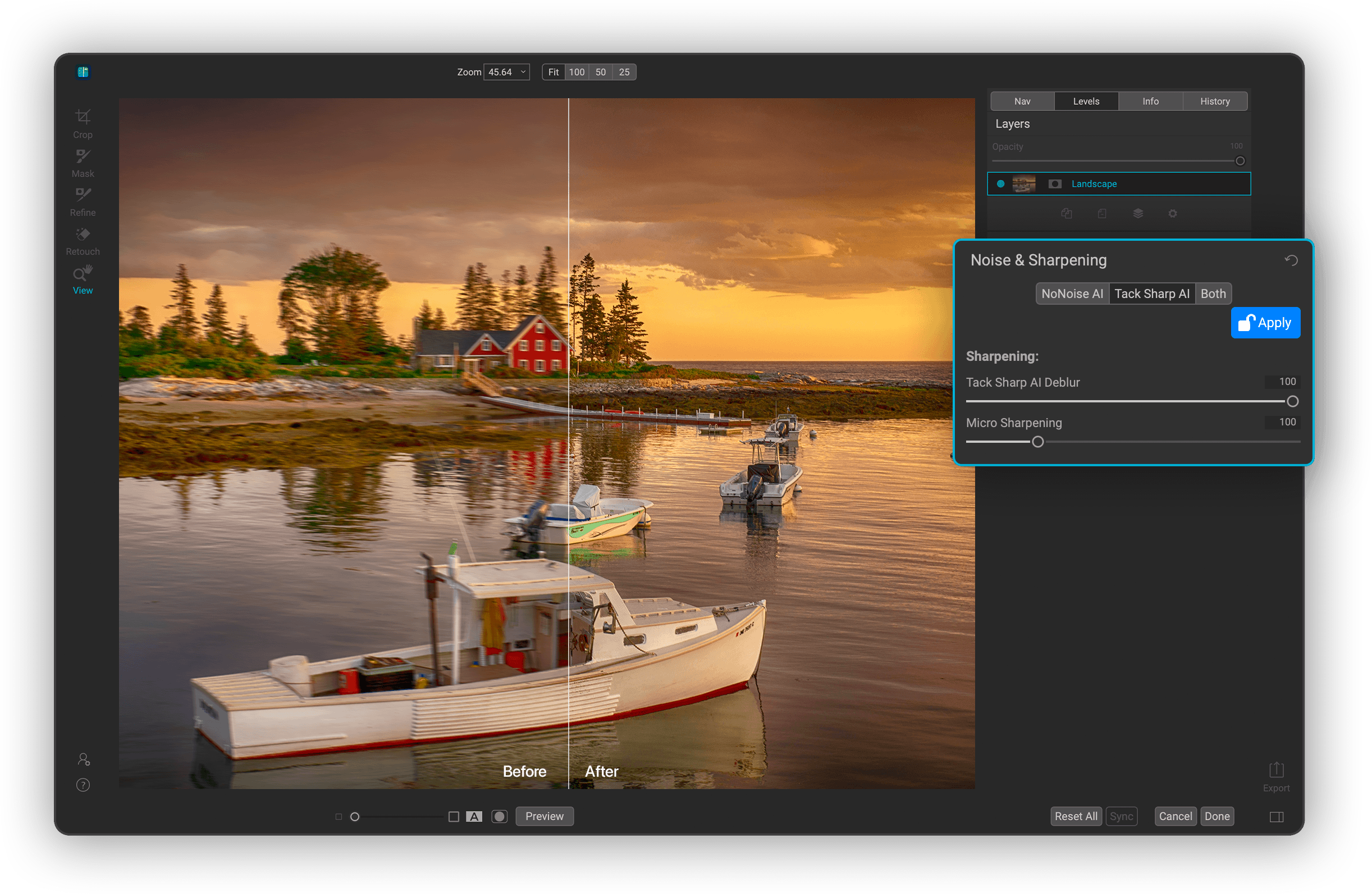 AI Noise Reduction Software for Photos - ON1